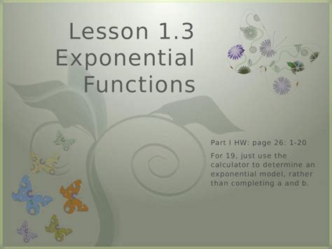 Pptx Lesson 1 3 Exponential Functions Dokumen Tips