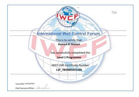 hamed al matani on linkedin iwcf launched the level 1 well control