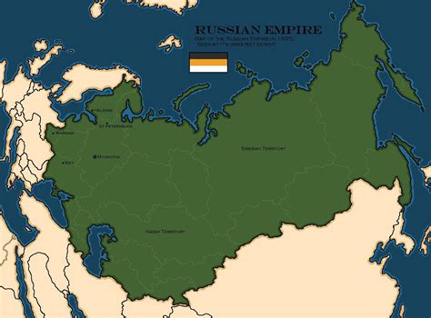 Russian Empire 1895 Rimaginarymaps