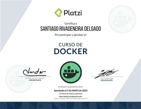 Experience Softwaredevelopment Docker Onlinelearning Santiago