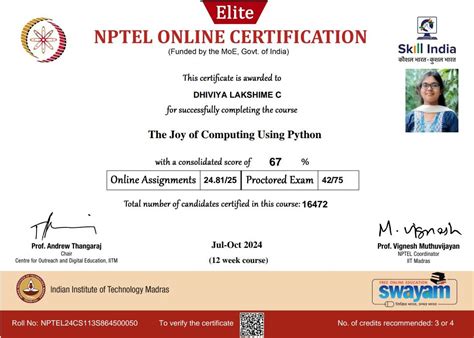 Python Nptel Learningjourney Computing Skilldevelopment Dhiviya