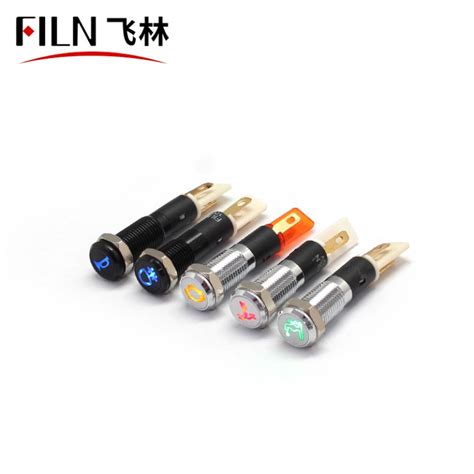 8mm 12v Custom Car Symbol Indicator Light Indicatorlight