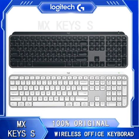 New Original Logitech Mx Keys S Wireless Low Profile Fluid Precise