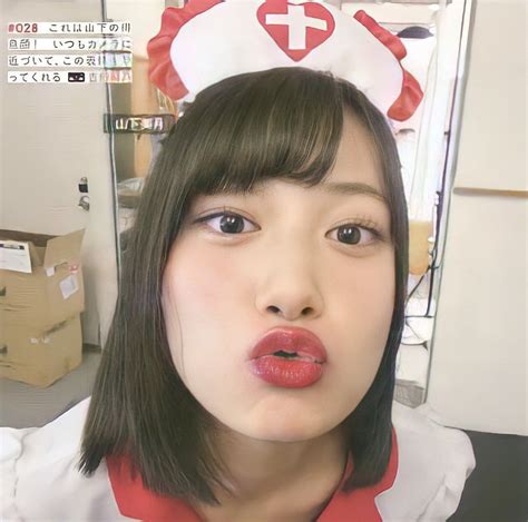 リップアート ゴレンジャー Twiceもも 山下美月 顔