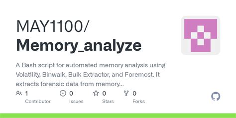 Memoryanalyzememoryanalyzesh At Main · May1100memoryanalyze · Github