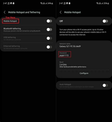 How To Find Hotspot Password On Samsung