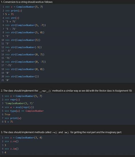 Solved Python In Mathematics A Complex Number Is Chegg
