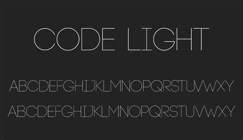 Code Free Font
