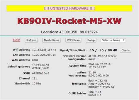 Pre Nightly Build Testing Of Upgrade To Openwrt 19 07 Amateur Radio Emergency Data Network