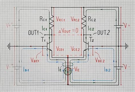 Confusion About Differential Amplifier Configuration Electrical