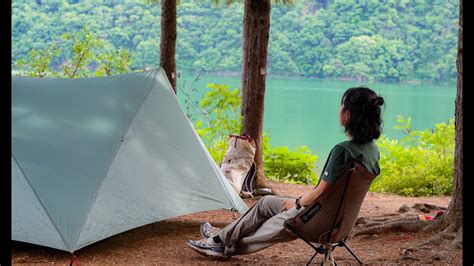 인적 없는 노지 백패킹 장소에서 최고의 하룻밤 Youtube