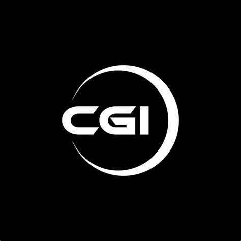 Cgi Letter Logo Design In Illustration Vector Logo Calligraphy