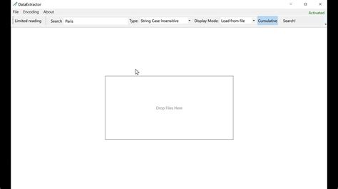dataextractor demo extracting data from large files made easy youtube