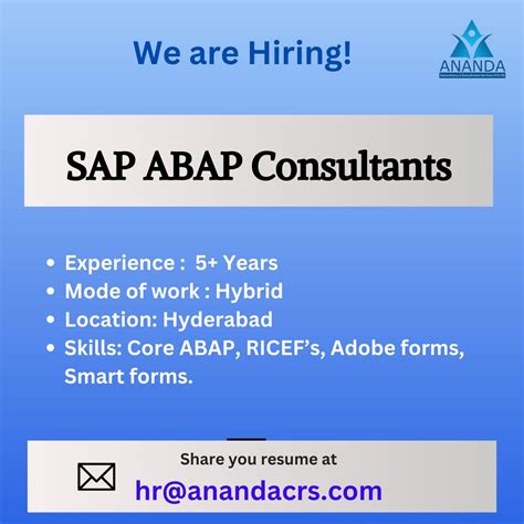 Ramesh G On Linkedin Sap Sapjobs Sapabap Abap Sapconsultant