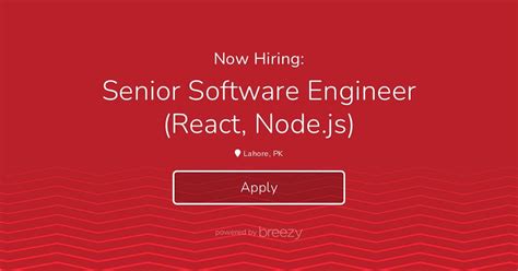 Senior Software Engineer React Nodejs At Strategic Systems