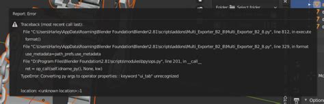 Multi Exporter Released Scripts And Themes Blender Artists Community