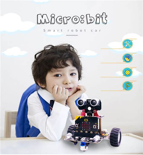 microbit car kit support makecode programming app ir control yahboom