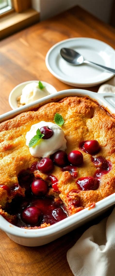 Cherry Dump Cake Recipe