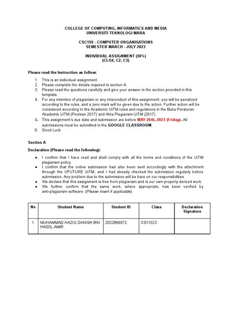 assessment 2 individual assignment csc159 download free pdf
