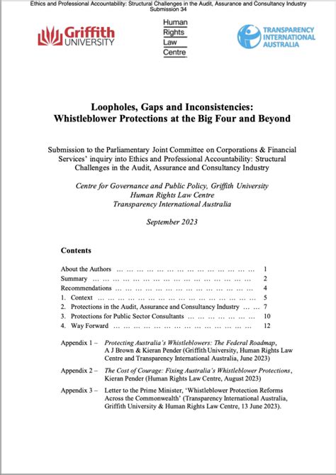 Submission Ethics And Professional Accountability Structural Challenges In The Audit