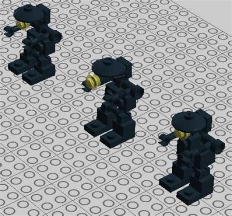 Lego Moc 3 Pit Droids By Dqod Rebrickable Build With Lego