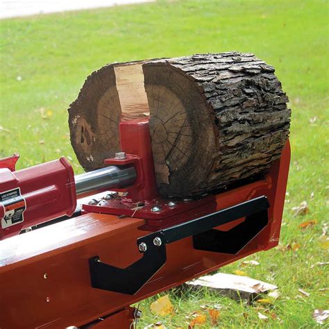 37 Ton Horizontalvertical Log Splitter For Commercial Use 74000 Lbs