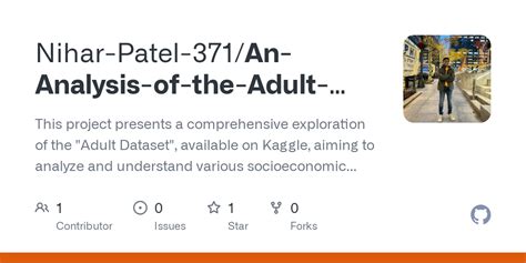 An Analysis Of The Adult Dataset Adult Csv At Main · Nihar Patel 371 An