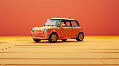 Premium Ai Image Mini Car Mini Mobility