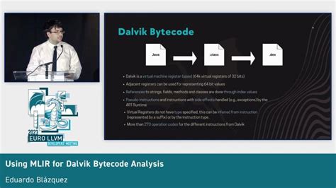 2023 eurollvm using mlir for dalvik bytecode analysis trustaware