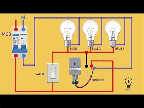 Photocell Switch Schematic Photoelectric Switch Wiring Diagram