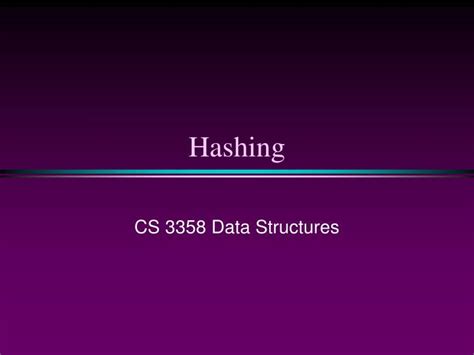 Ppt Hashing Powerpoint Presentation Free Download Id6005441