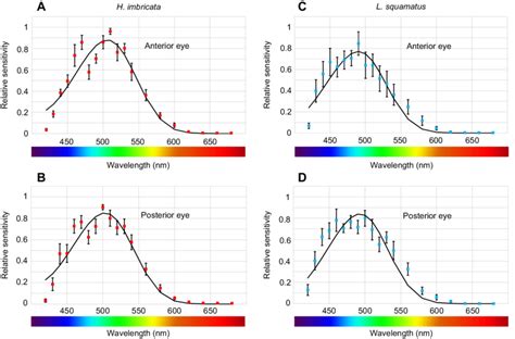 Spectral Sensitivity Curves Ab Spectral Sensitivity Curves From The Download Scientific