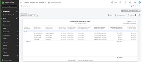 Quickbooks Online Advanceds New Fixed Assets Feature To Simplify Your Asset Management