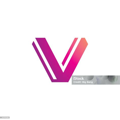 V 로고 디자인 및 템플릿 크리에이티브 V 아이콘 이니셜은 벡터의 문자를 기반으로 합니다 0명에 대한 스톡 벡터 아트 및 기타