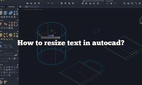 how to resize text in autocad caddikt