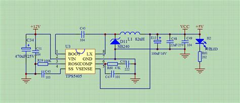 Tps5405 Output Voltage Drop Down When The Load Current Increase