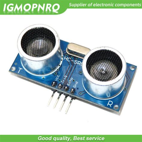 Pcs Ultrasonic Module HC SR Distance Measuring Transducer Sensor HC SR HCSR Ultrasonic