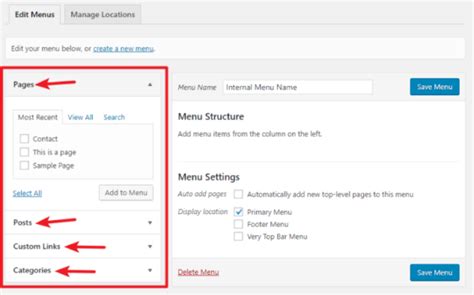 how to add a navigation menu to wordpress beginner s guide wpkube