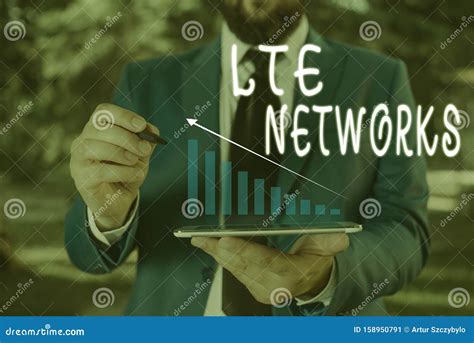 Word Writing Text Lte Networks Business Concept For Fastest Network Connection Available For