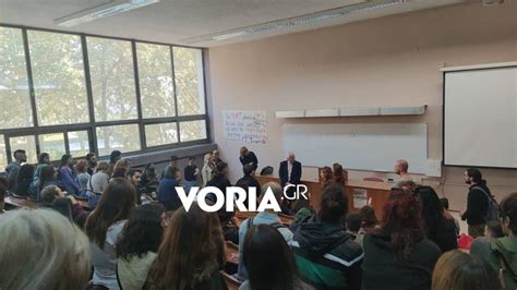 Θεσσαλονίκη Συζήτηση φοιτητών Νομικής με τους κοσμήτορες για την πτώση