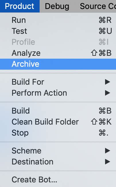 【xcode】productメニュー内の「archive」がグレーアウトして選択できない │ 未経験から始めるプログラミング