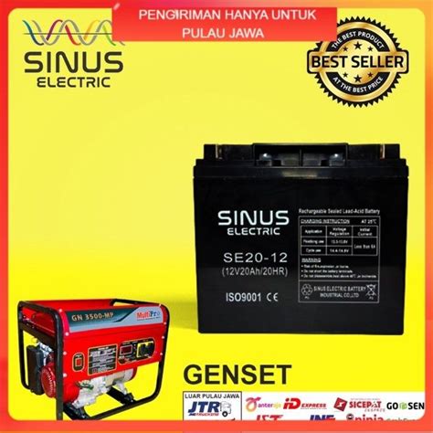 Aki Genset V Ah Aki Ups Vrla Sinus Dzf Paling Bagus Lazada Indonesia