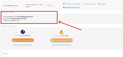 How To Use Filezilla To Transfer Files Via Ftp Base De Connaissances Ex2
