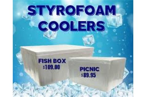 Styrofoam Cooler