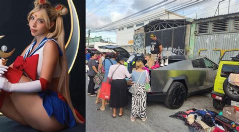 De Onlyfans A Vender Al Tianguis En Su Tesla Bentus