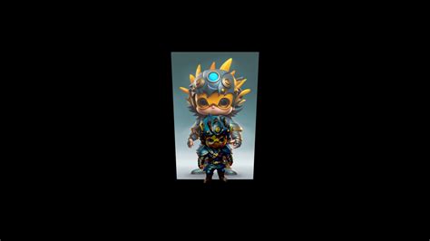 Chibi Warrior A Chibi Style Warrior Character Download Free 3d Model By Klrxyz [e4e51c0