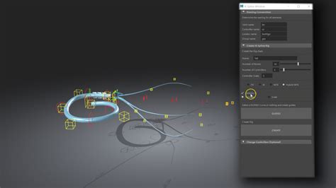 stretchy fk ik spline maya rig script