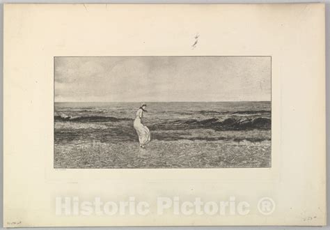 Max Klinger Am Meer From The Series Intermezzi Historic Pictoric