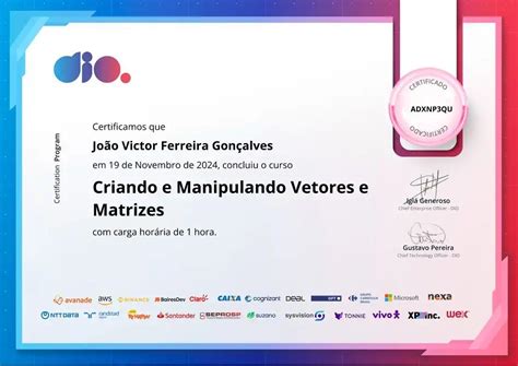 João Gonçalves On Linkedin Criando E Manipulando Vetores E Matrizes