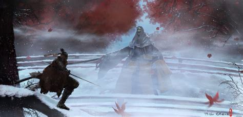 Sekiro And Corrupted Monk Sekiro Shadows Die Twice Drawn By Philc